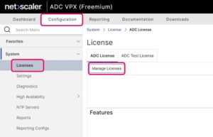 Citrix NetScaler Fixed ライセンス適用ガイド | ネットスケ太郎のメモ