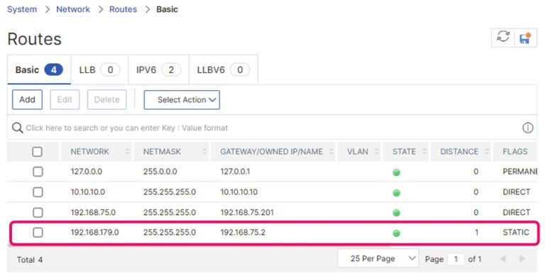 Citrix NetScaler スタティックルート設定ガイド | ネットスケ太郎のメモ